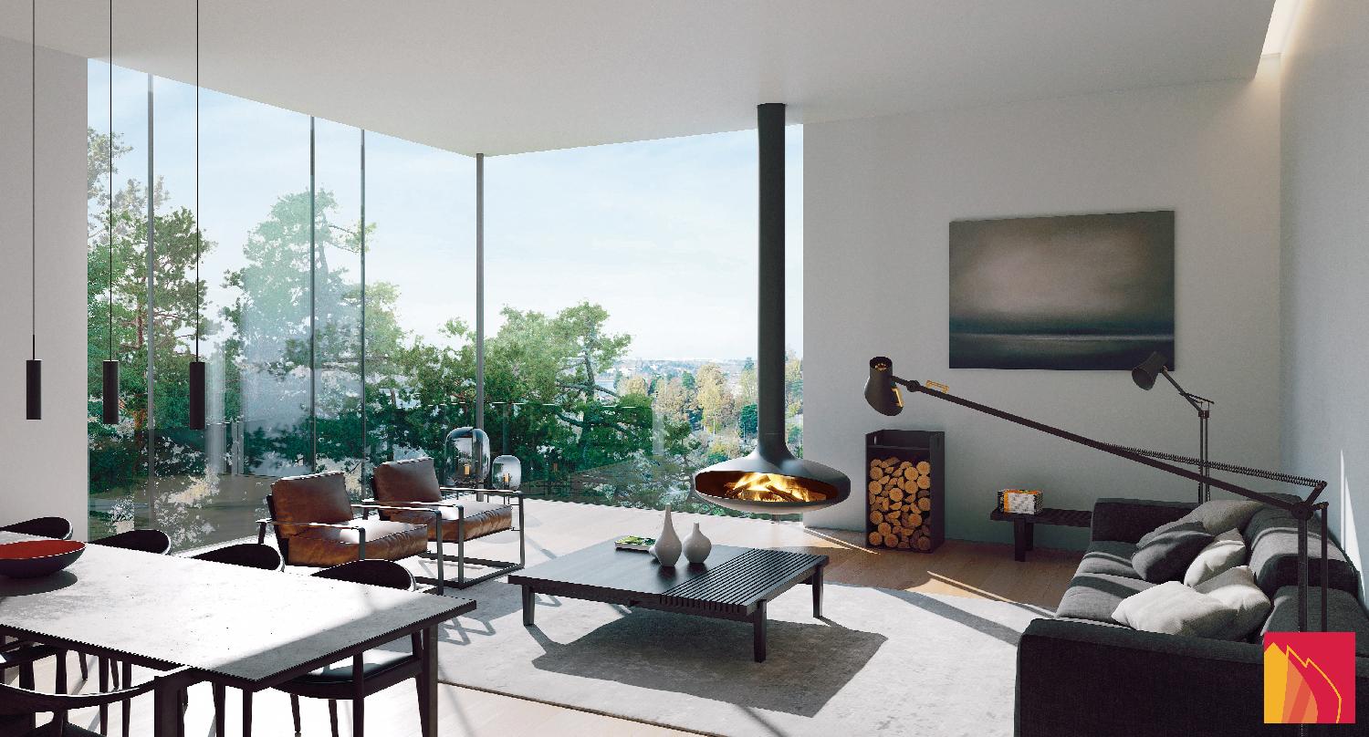 Focus GYROFOCUS - Cheminée Focus Bois