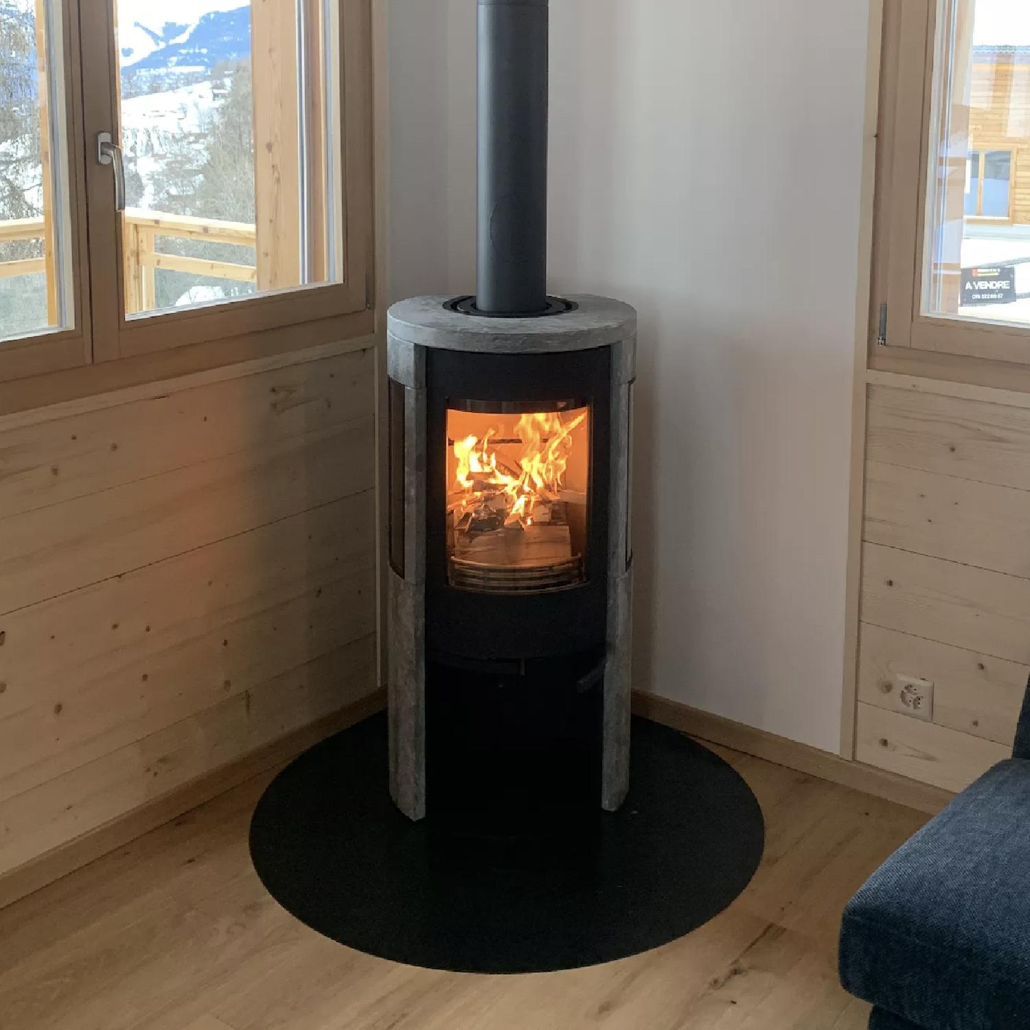 Contura 556T - Poêle à bois avec pierre ollaire