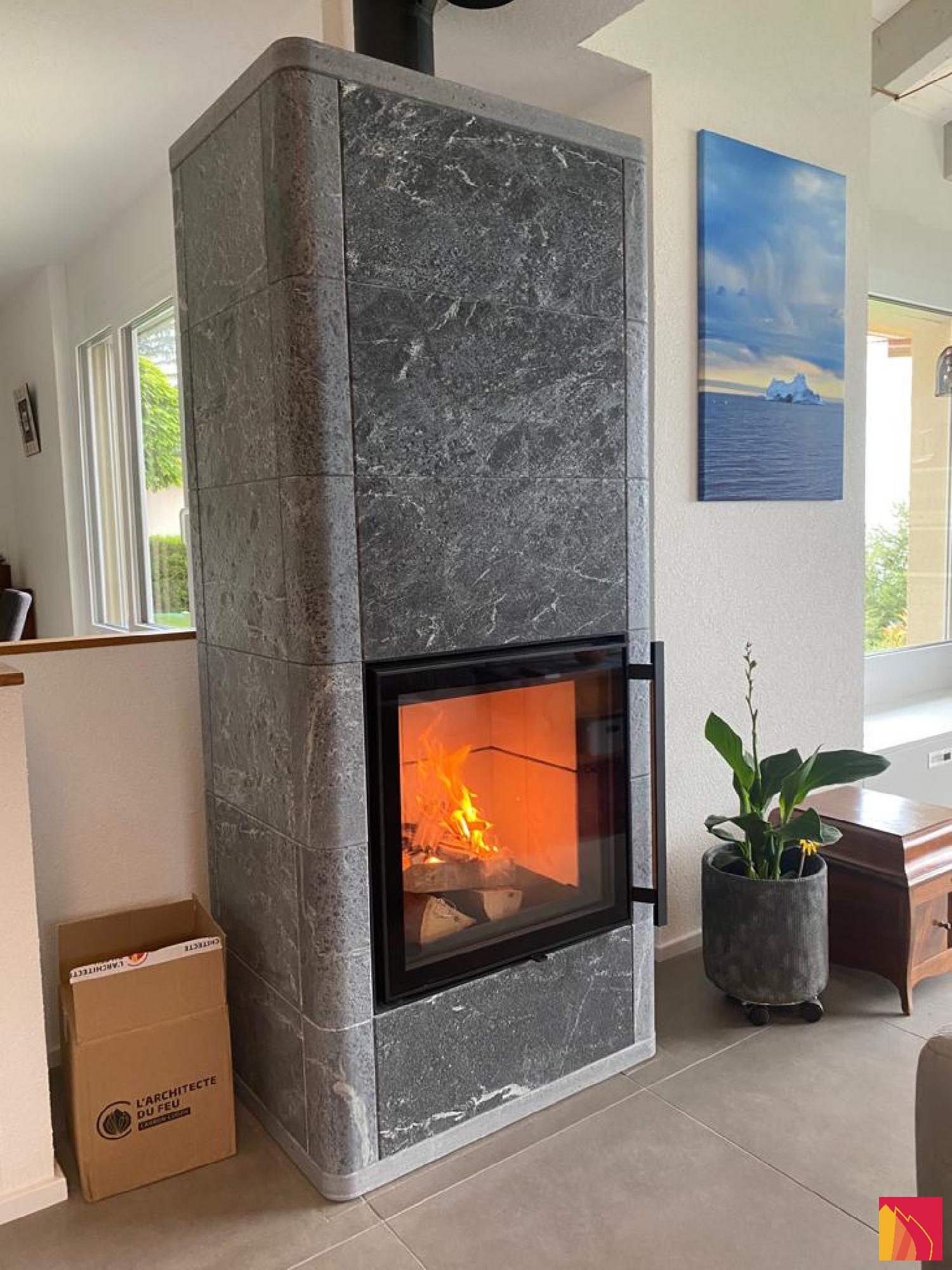 Tulikivi SALVO S - Soapstone mass wood stove