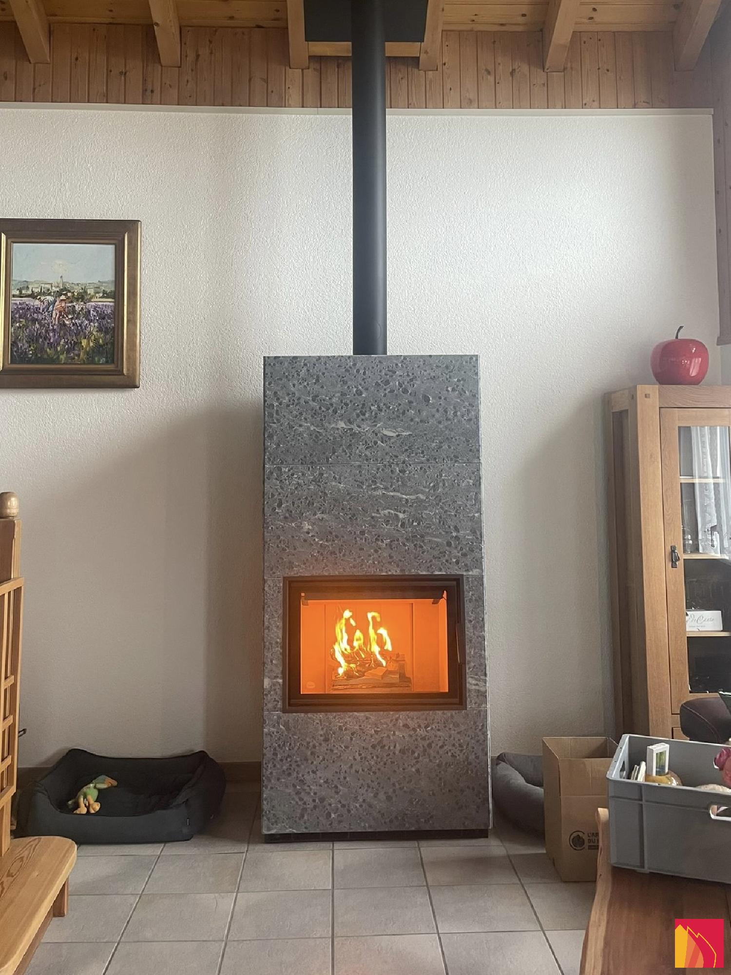 Tulikivi MELLA - Poêle à bois avec pierre ollaire