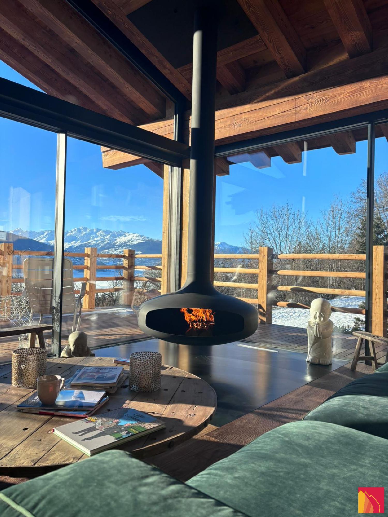 Focus DOMOFOCUS - Cheminée Focus Bois fermé