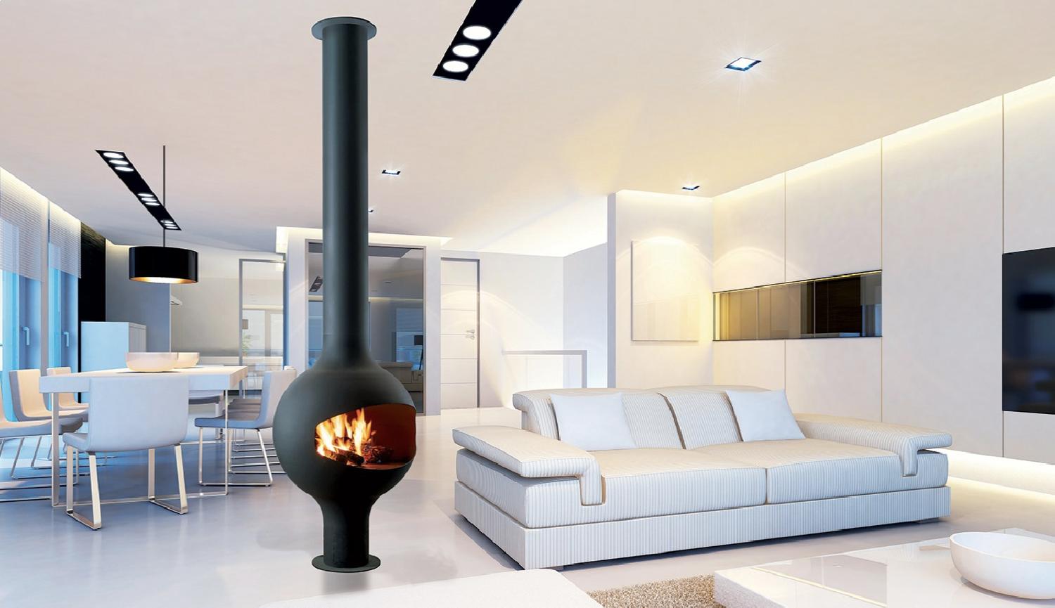 Focus BATHYSCAFOCUS - Cheminée Focus Gaz